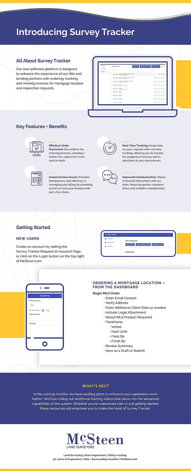 Introducing Survey Tracker | McSteen